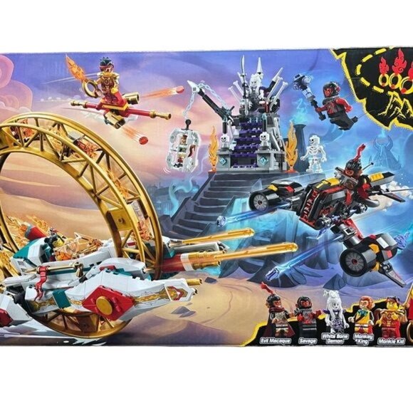 Lego | Toys | Lego Monkie Kid Nezhas Fire Ring 8034 Building Set ...